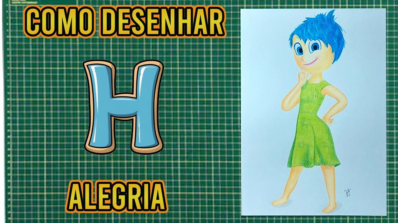 Como desenhar Alegria (Drawing Joy). - YouTube