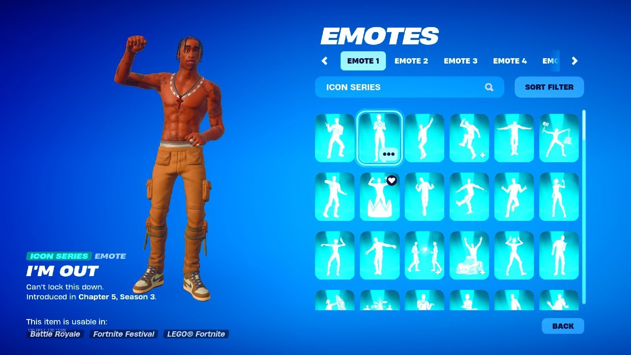 ALL TIKTOK & NEW ICON SERIES EMOTES IN FORTNITE! (GROOVE DESTROYER, I'M ...