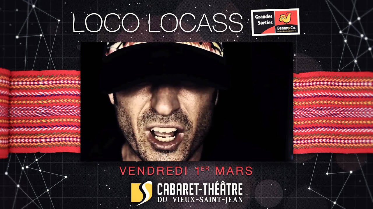 Loco Locass en spectacle 1er mars au Cabaret-Théâtre du Vieux-Saint ...