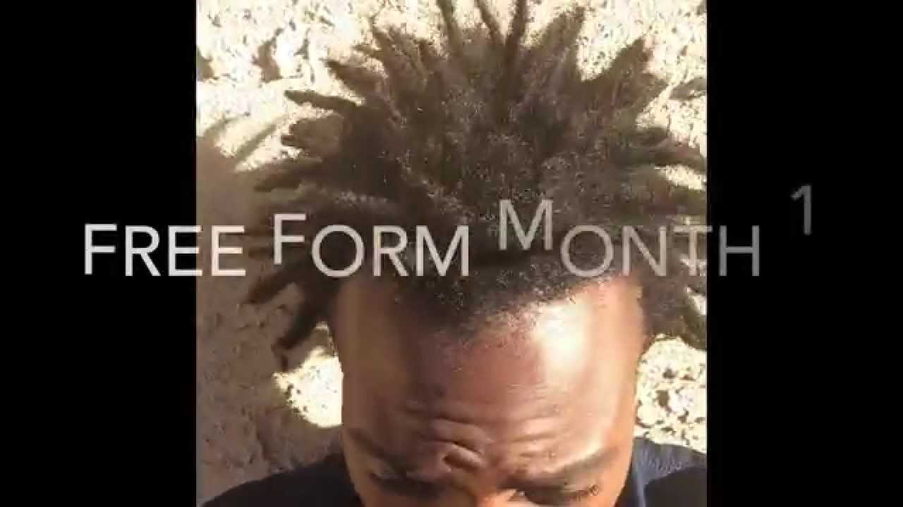 Free form Locks Month 1 - YouTube