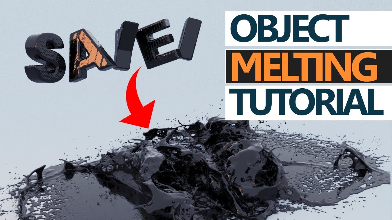 Phoenix FD Object Melt Tutorial - YouTube