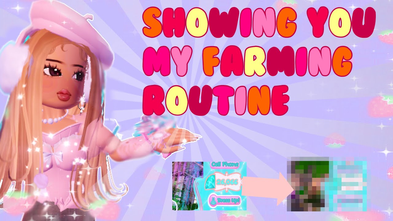 SHOWING YOU MY FARMING ROUTINE TO BECOME RICH🥳💰 - YouTube
