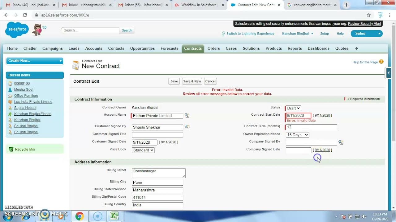Contract In Salesforce YouTube contract-in-salesforce-youtube