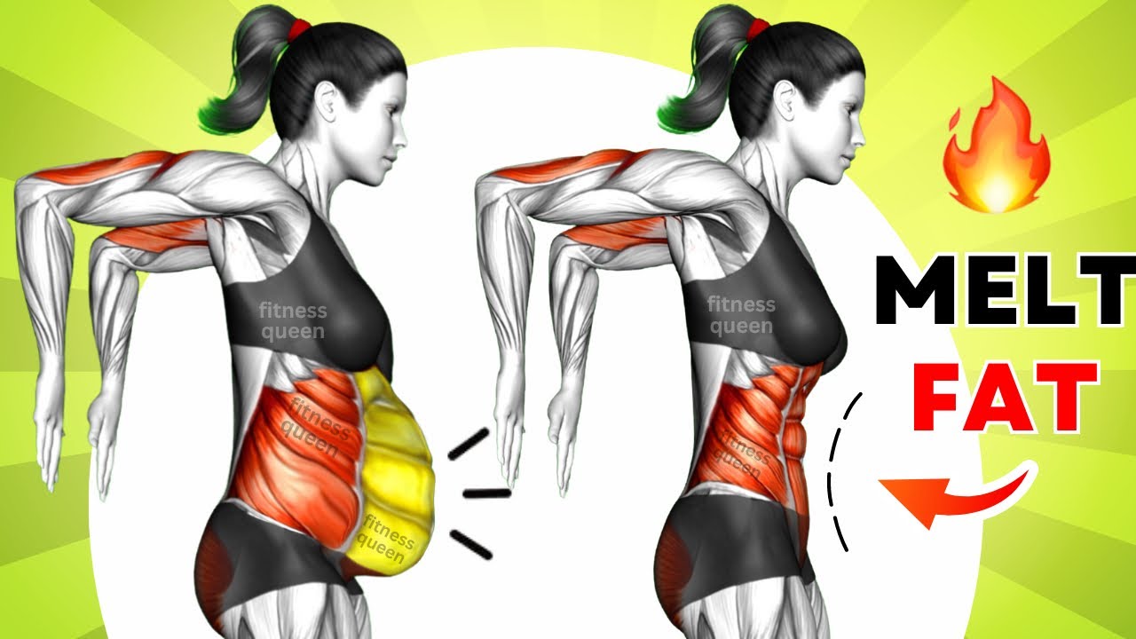 30-Min abs Workout To LOSE WAIST Inches 🔥 BURN BELLY FAT | BEST Weight ...