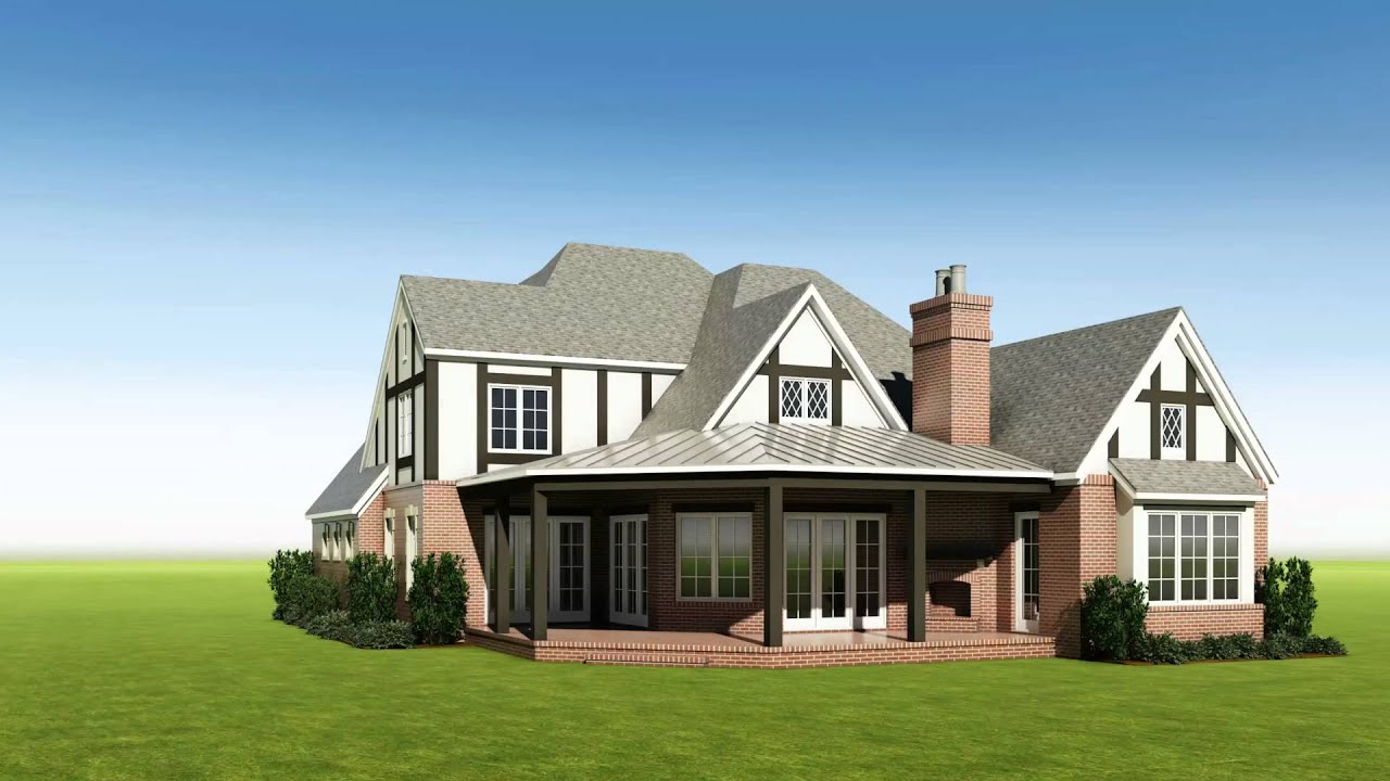 3D Model of Cottage Home - YouTube