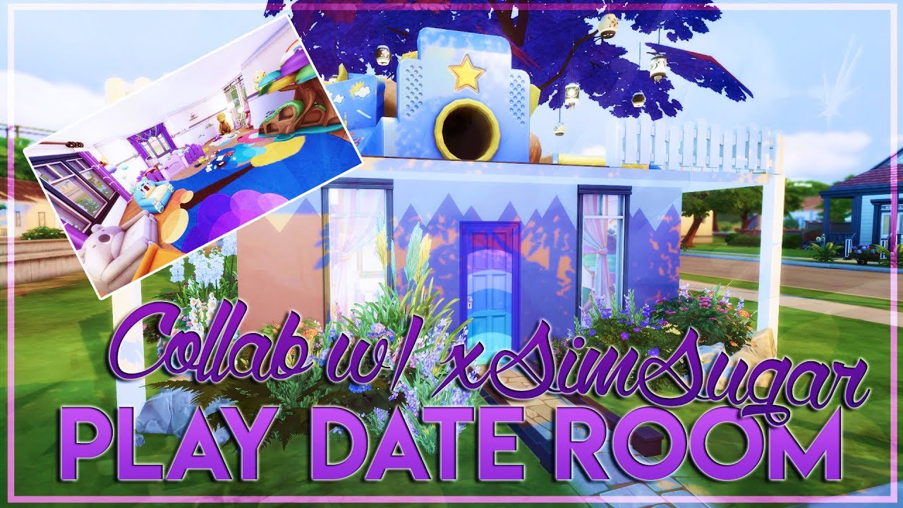 PLAY DATE TODDLER ROOM | The Sims 4 Build | Collab w/ xSimSugar - YouTube
