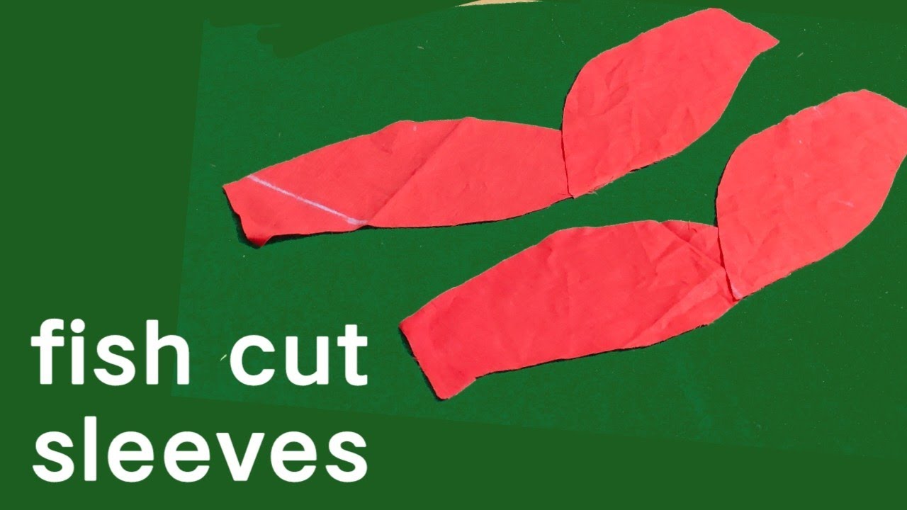 fish cut sleeves cutting - YouTube