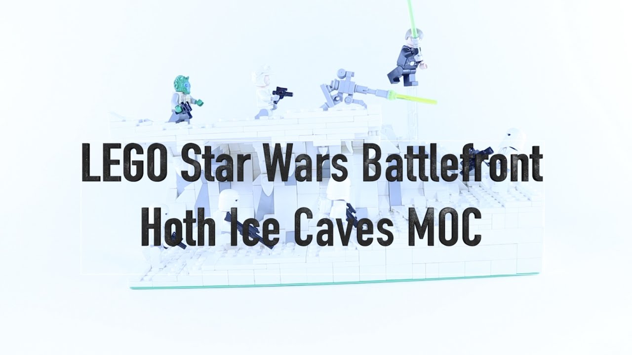 LEGO Star Wars Battlefront Hoth Ice Caves MOC (Fox Bricks) - YouTube