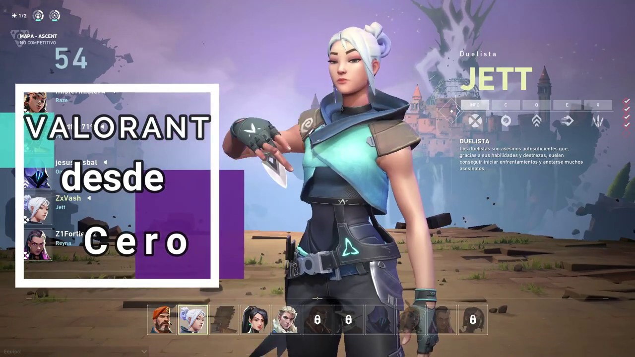 Valorant desde Cero just chilling con tu amigo Vash - YouTube