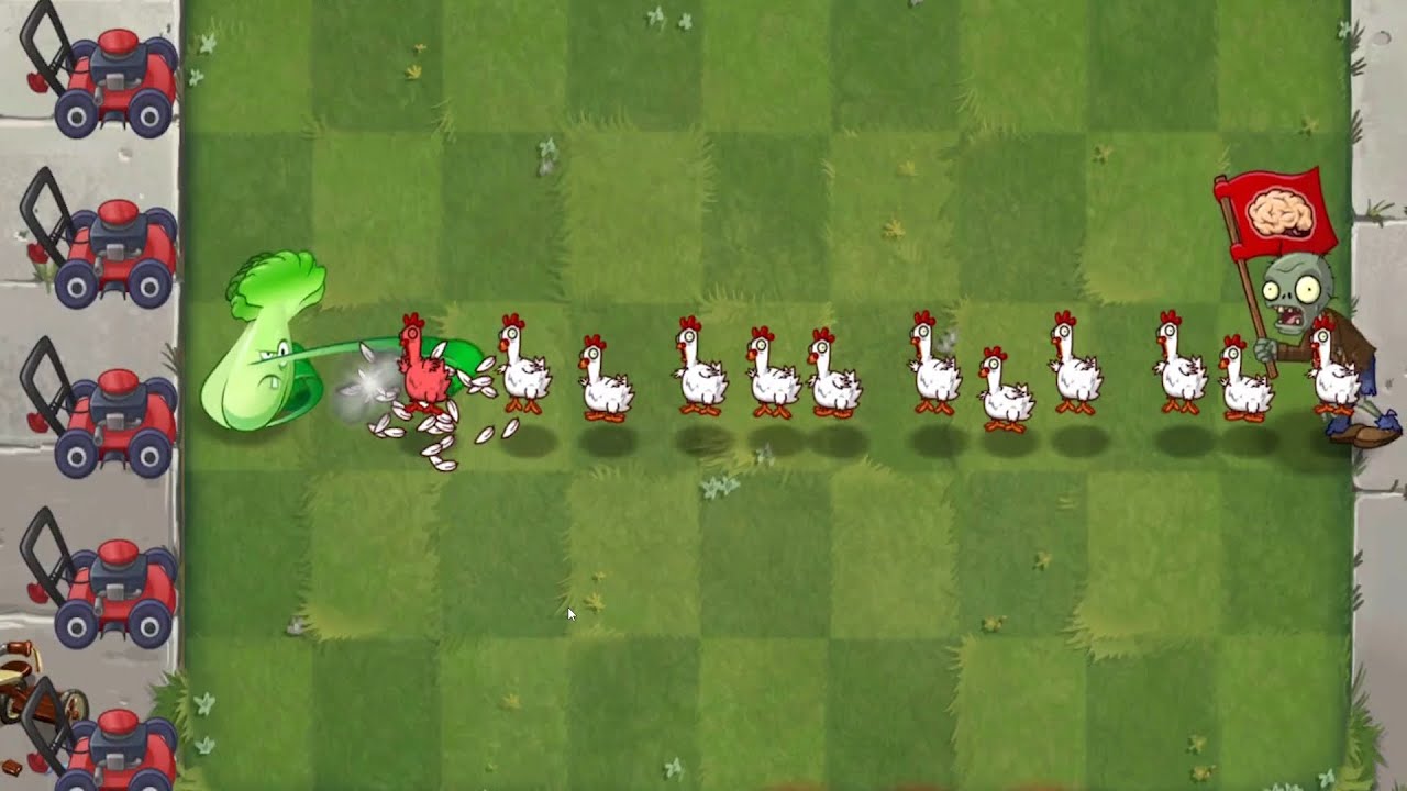 PvZ 2 Plants Vs Zombie Chicken - YouTube