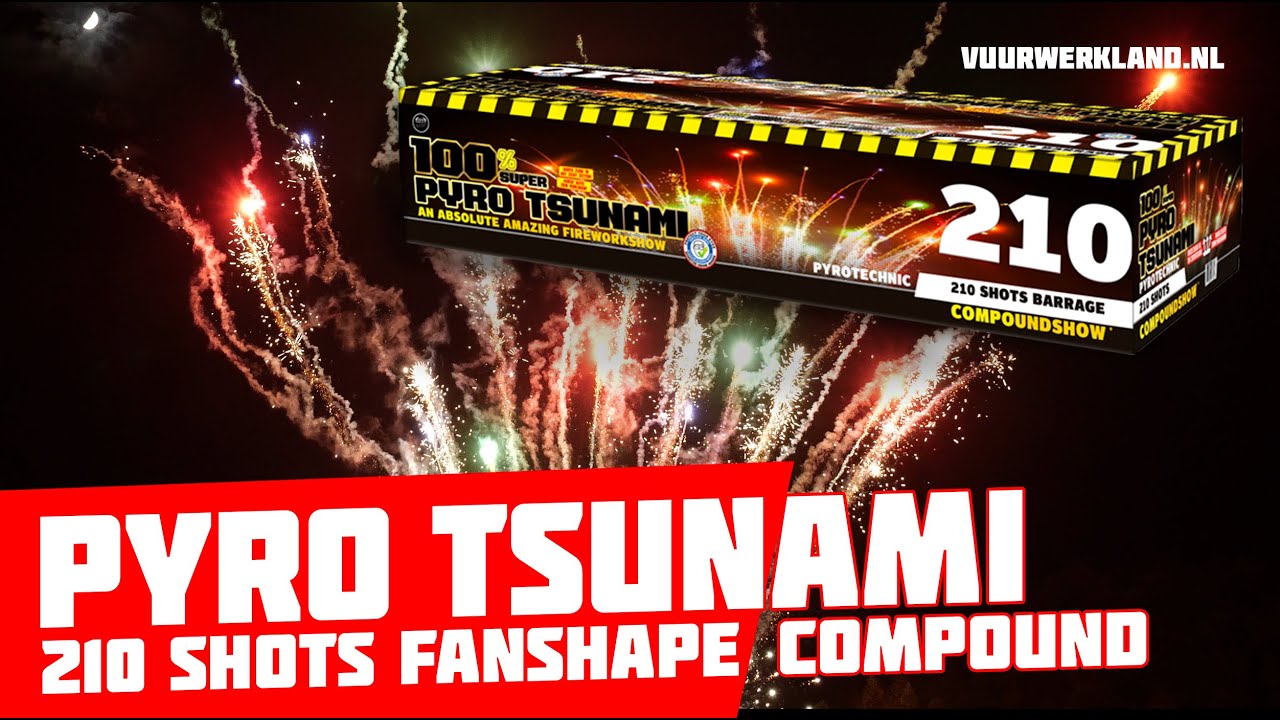 7754 Pyro Tsunami, visueel oorverdovend! - YouTube