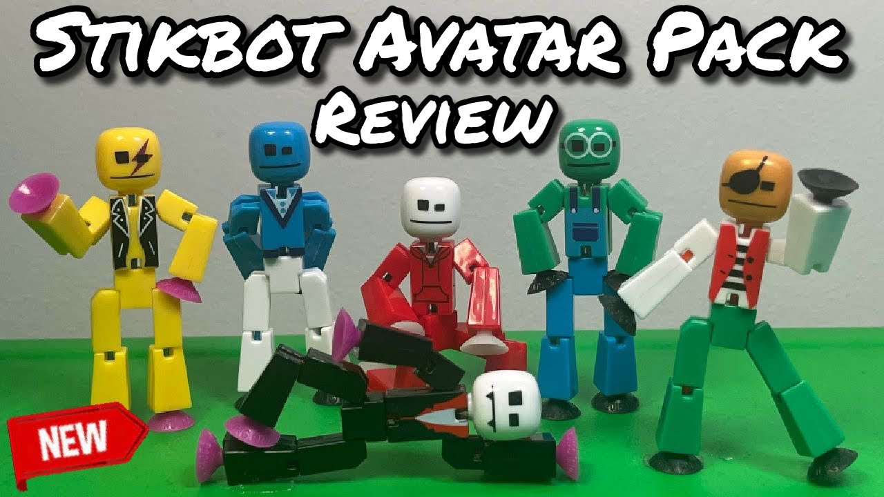 Stikbot Avatar Pack Series 1 UNBOXING | Review - YouTube