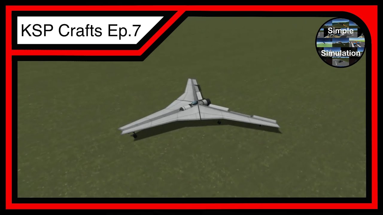 KSP Crafts Ep.7 "Shuriken" Jet - YouTube