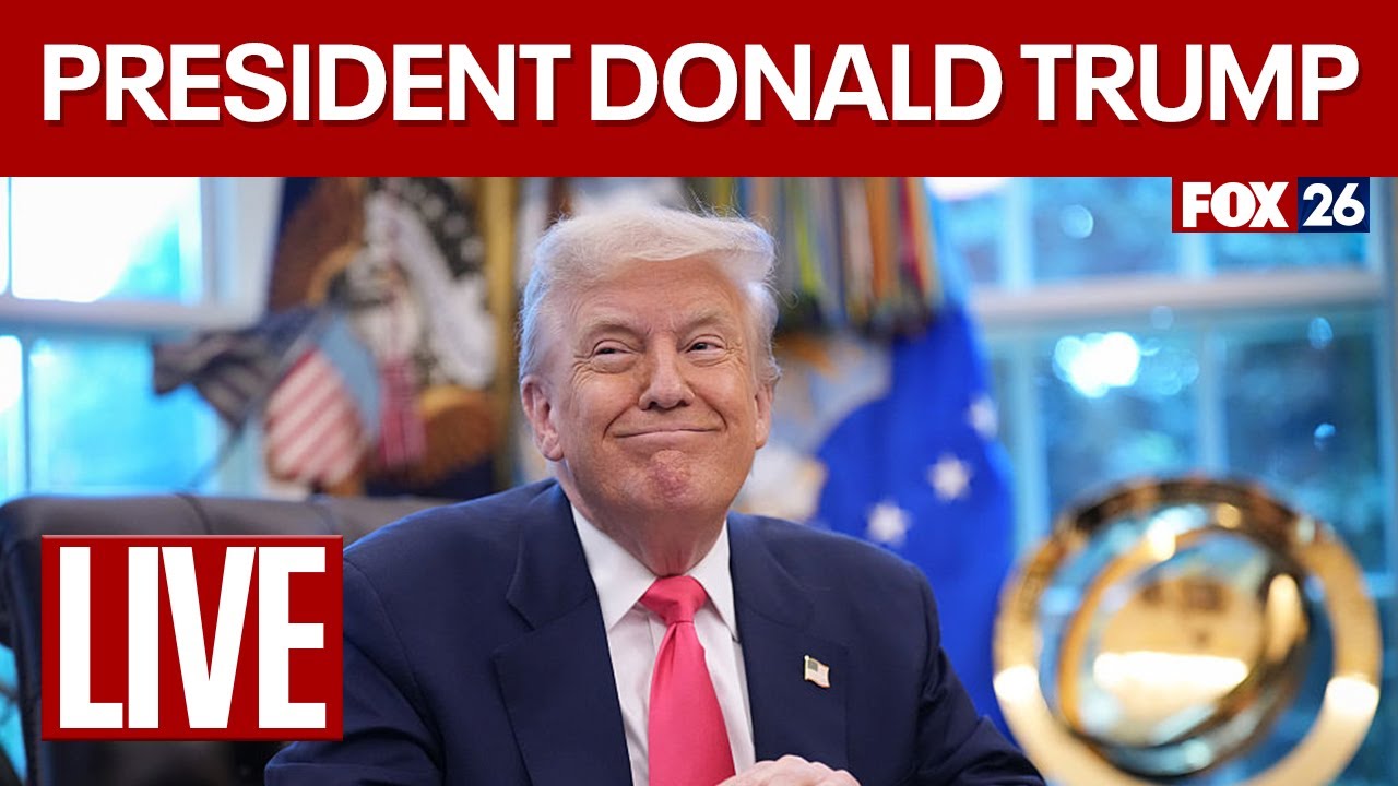 🔴LIVE: President Trump - YouTube