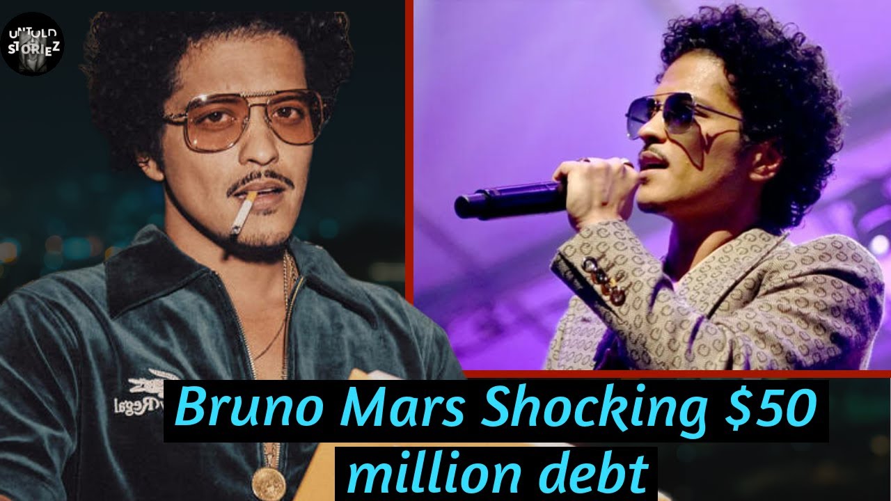 Bruno Mars' shocking $50 million gambling debt to MGM😱 - YouTube
