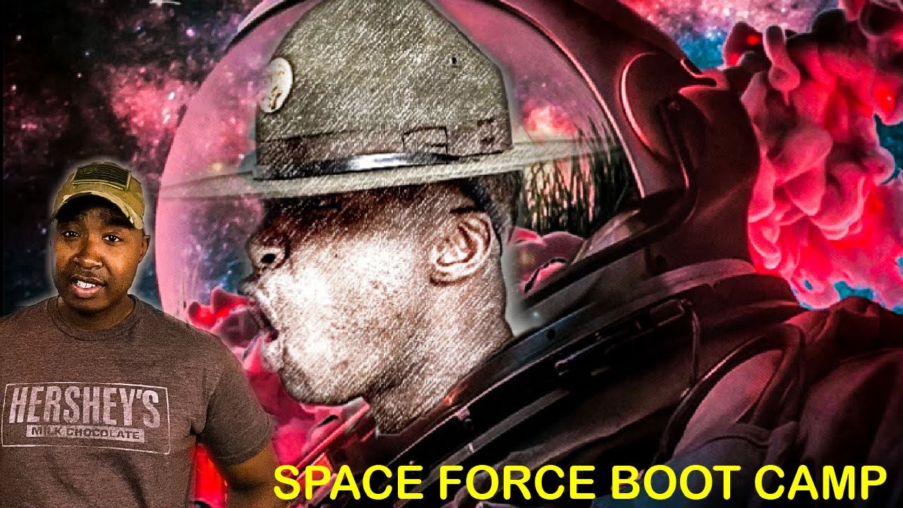 U.S SPACE FORCE | DRILL SERGEANT REACTS TO SPACE FORCE BOOT CAMP - YouTube