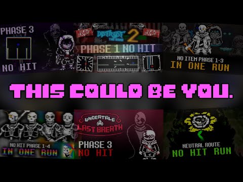 How To Become An Undertale/Deltarune Challenge Runner - YouTube