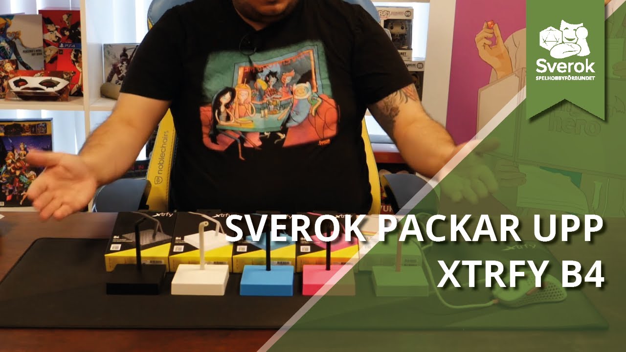 Sverok packar upp! #12 Xtrfy B4 - YouTube