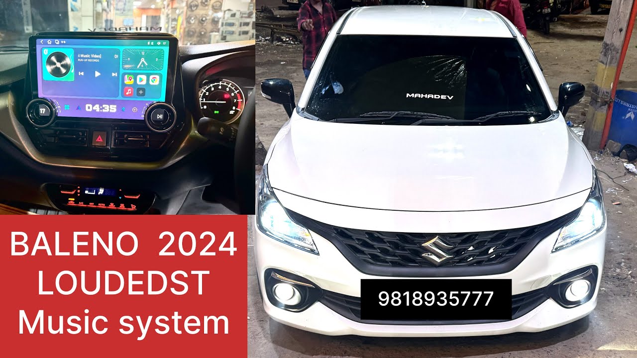 BALENO 2024 loudest music system from ClassicAccess.com 9818935777 ...