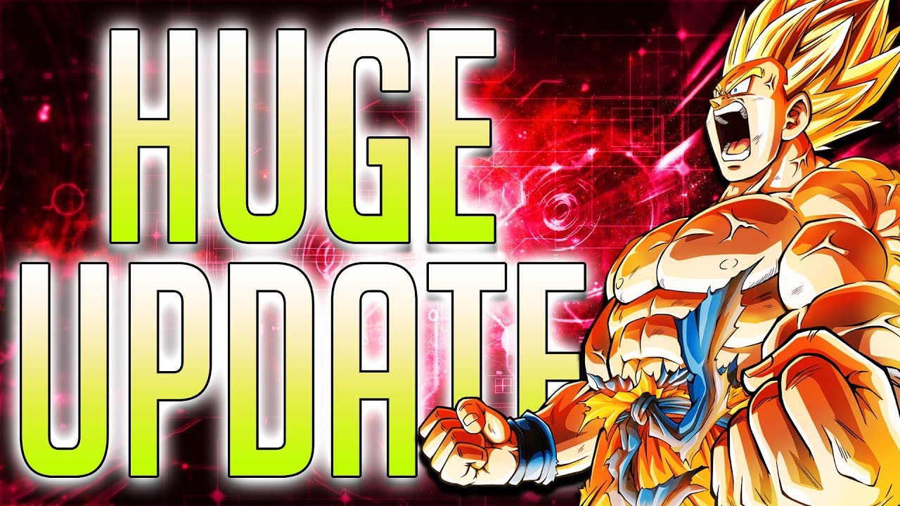 MAJOR UPDATE COMING TO DRAGON BALL LEGENDS! | DB Legends - YouTube