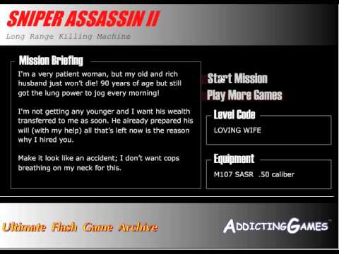 Sniper Assassin 2 Level Codes
