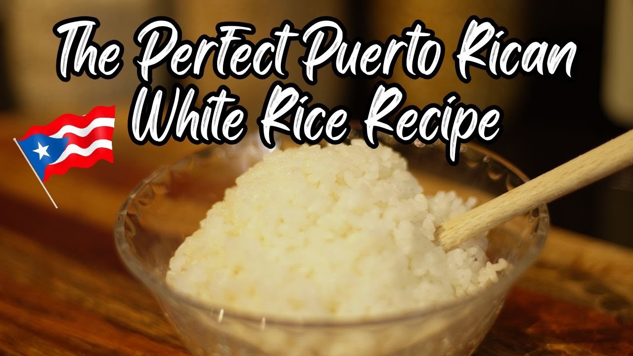 The Secret to Perfect Fluffy Puerto Rican White Rice! 🍚 - YouTube