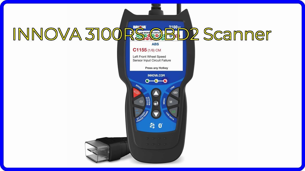 REVIEW (2025): INNOVA 3100RS OBD2 Scanner. ESSENTIAL details. - YouTube