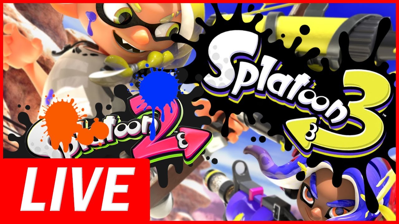 Splatoon 2 | Live Stream - PREORDER Splatoon 3! - YouTube