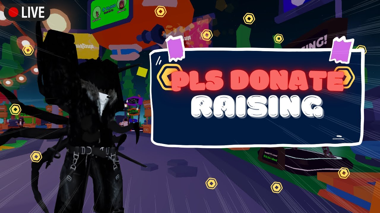 🔴 RAISING/DONATION PLS DONATE ON ROBLOX💸! TTS = ON🔴 - YouTube