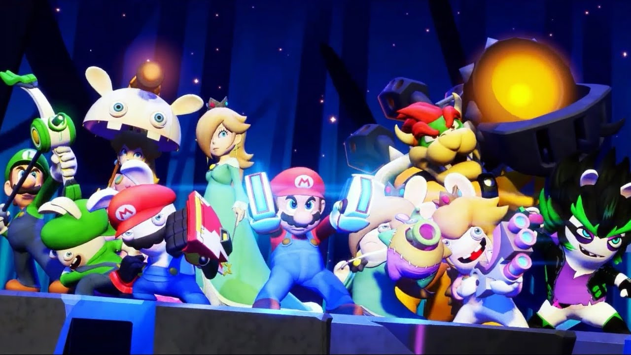 MARIO + RABBIDS SPARKS OF HOPE - FINAL BOSS + ENDING - YouTube