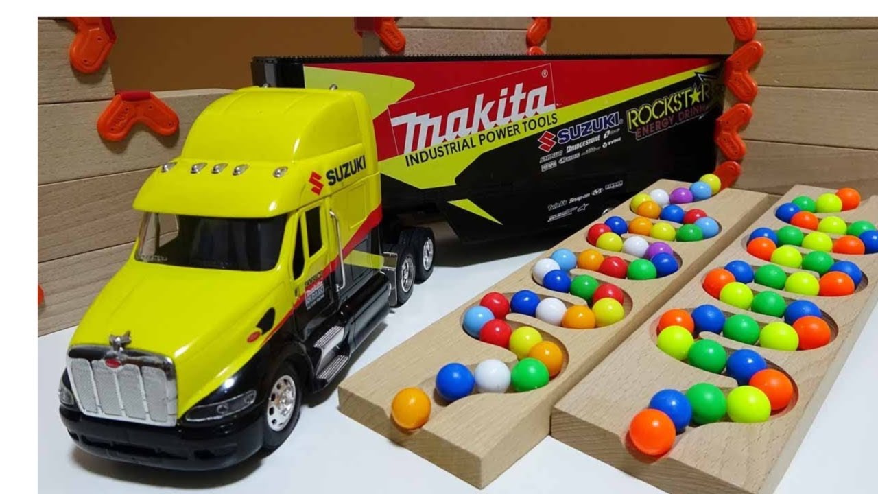 HABA Marble Run: Mesmerizing Wooden Marbles Racing Through Air ASMR ...