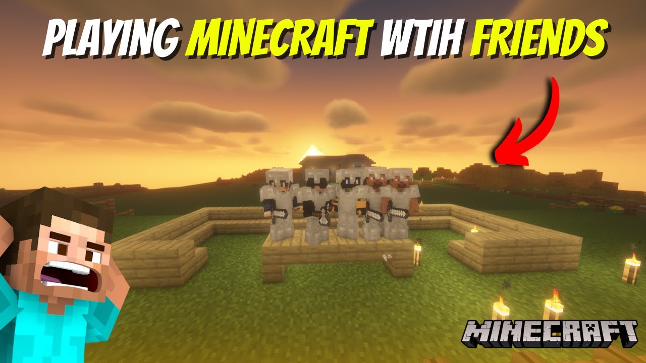 PLAYING MINECRAFT WITH FRIENDS | Ep1 | ALPHA SMP | - YouTube