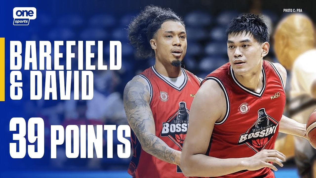 Barefield, David 39-POINT SURGE vs. NorthPort 💪 | PBA SEASON 49 ...