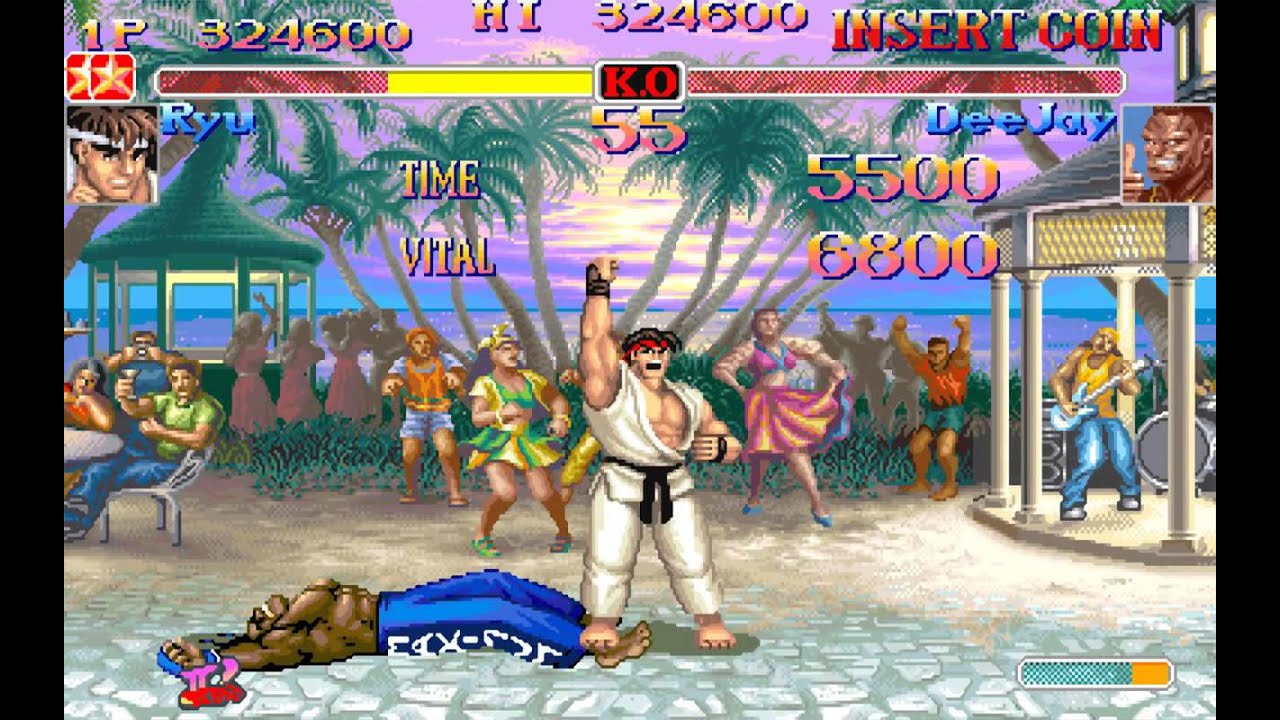 Hyper Street Fighter 2 - Ryu Gameplay - YouTube