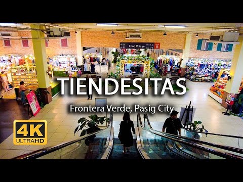 [4K] Tiendesitas, Pasig City | Walk Tour | Island Times - YouTube