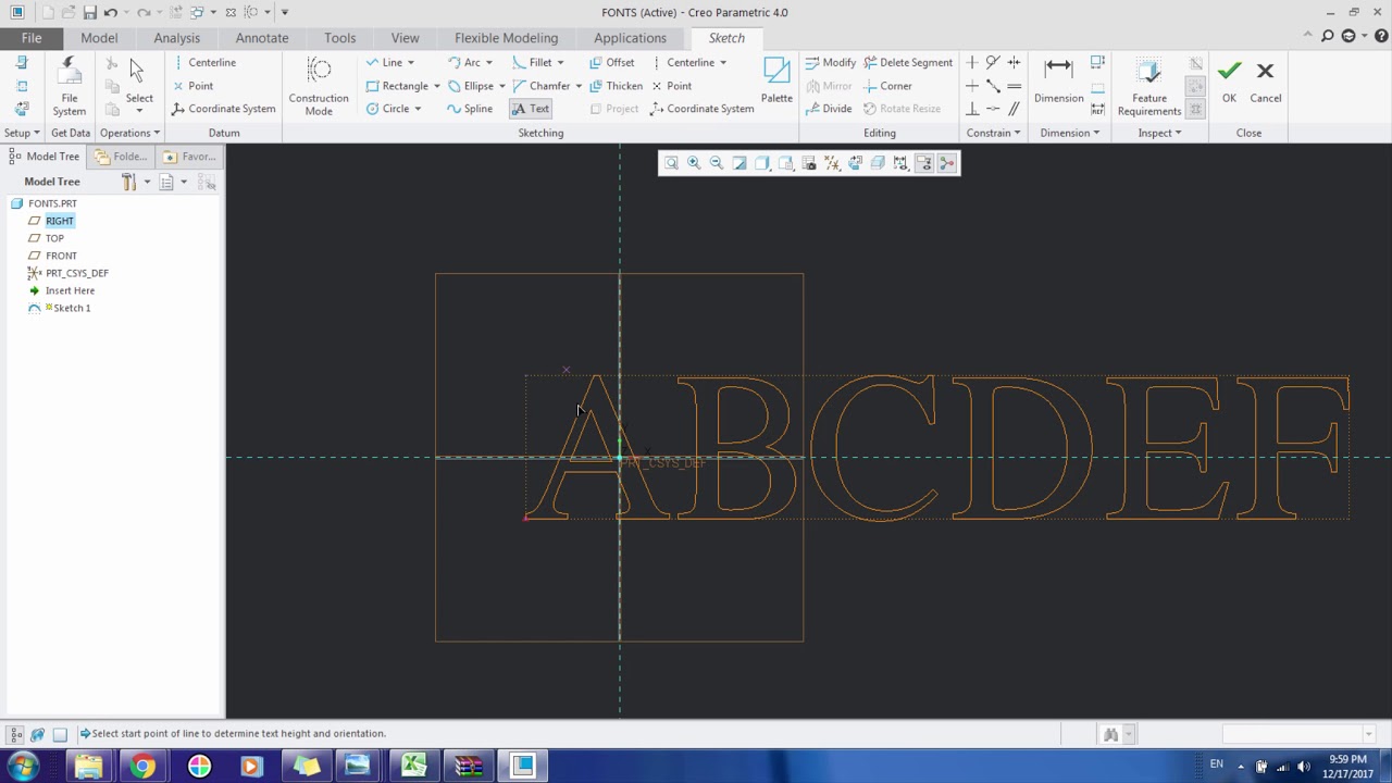 Using additional fonts in Creo - YouTube