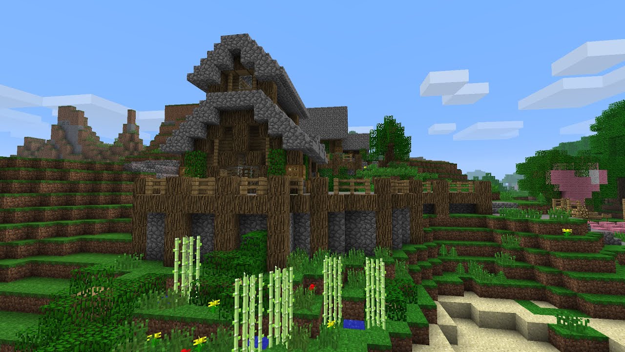 terraforming my minecraft beta world - YouTube