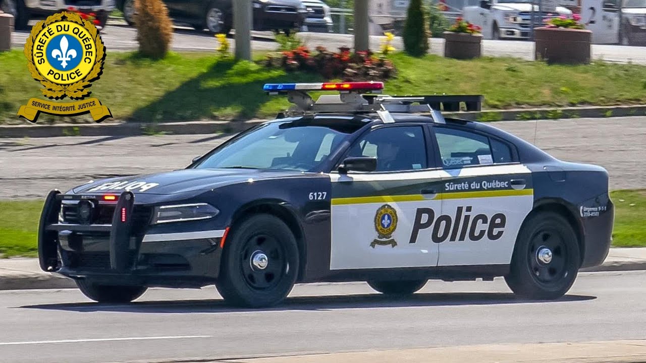 Kirkland | Sûreté du Québec Highway Patrol Cruiser Responds Urgently ...