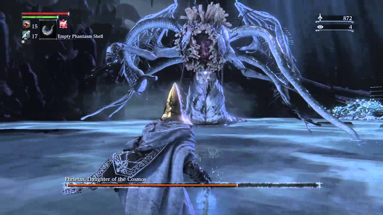 Bloodborne the adventures of Pyramid Head: Ebrietas - YouTube