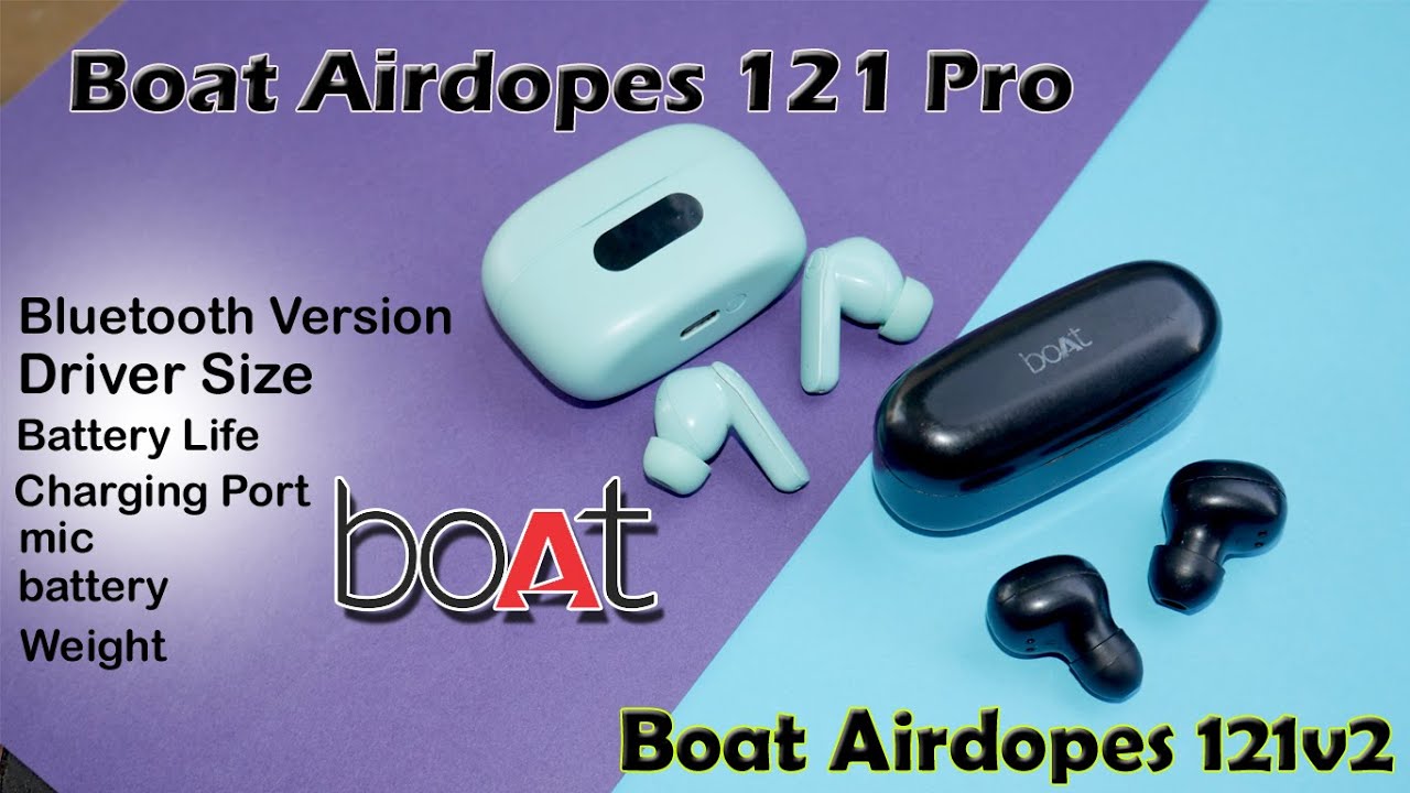 boat 121 pro vs boat 121v2 comparison in telugu - YouTube