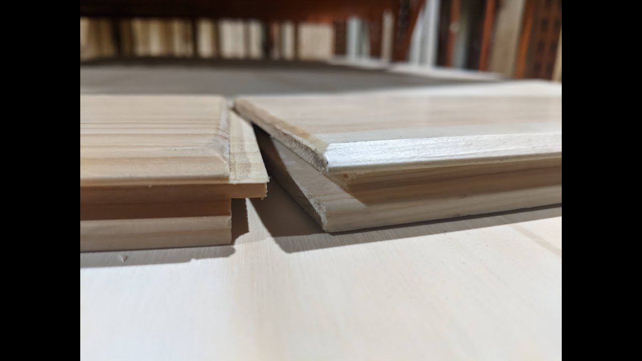 Prefinished 1x6 End-Matched Pine Install - YouTube