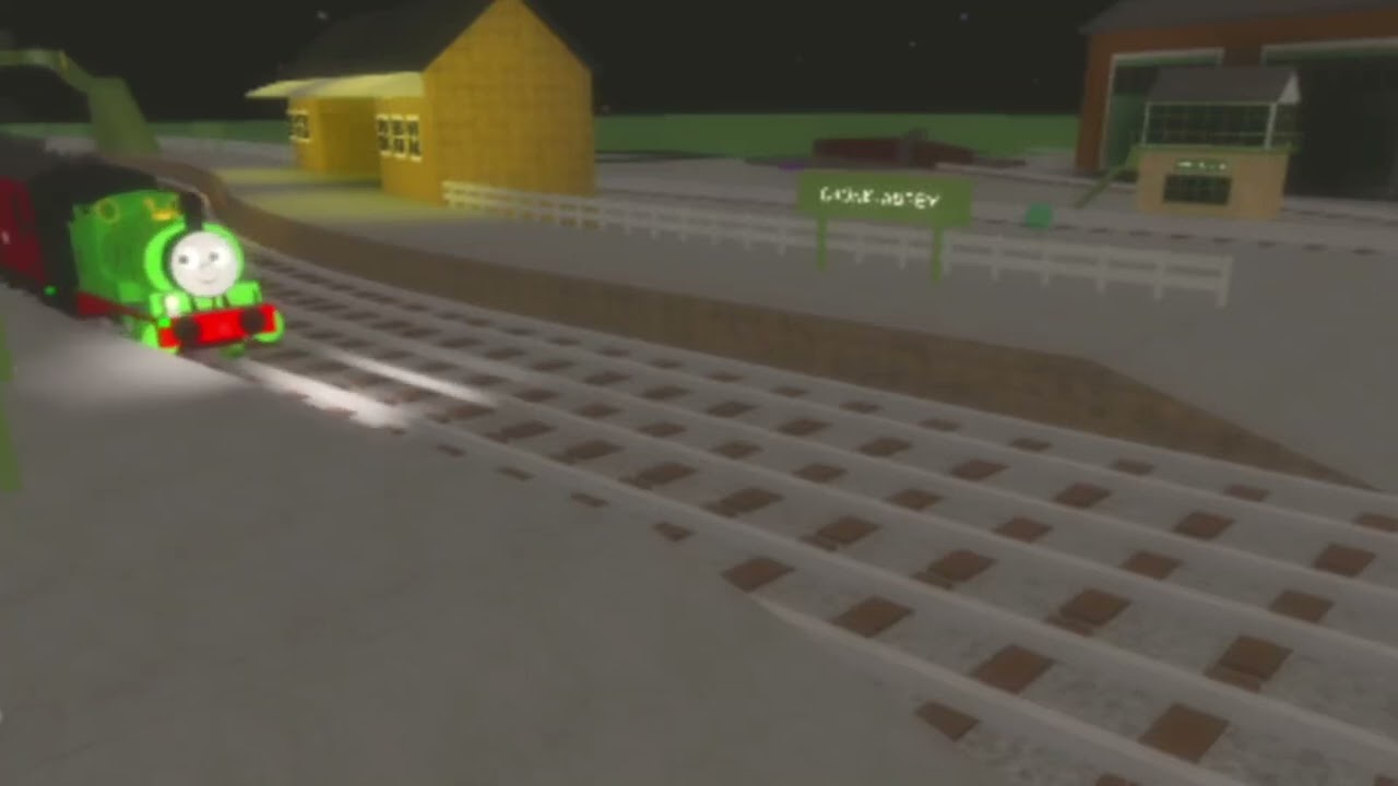 Percy passing through Cronk station | BTWF Future Update - YouTube