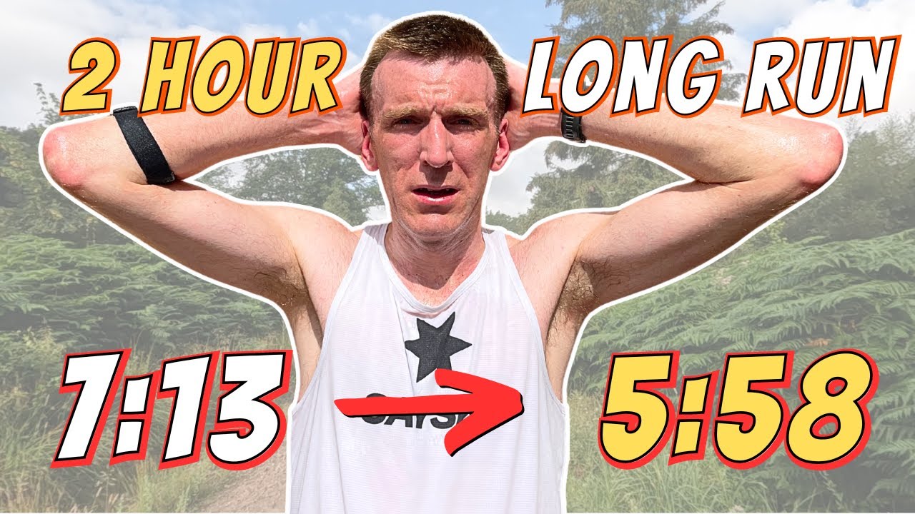 First FAST FINISH 2 HOUR LONG RUN Of Marathon Training - YouTube