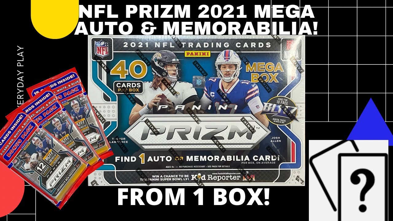 AUTO & MEMORABILIA PULLS FROM ONE BOX! 🔥2021 NFL PRIZM MEGA BOX!🔥 # ...