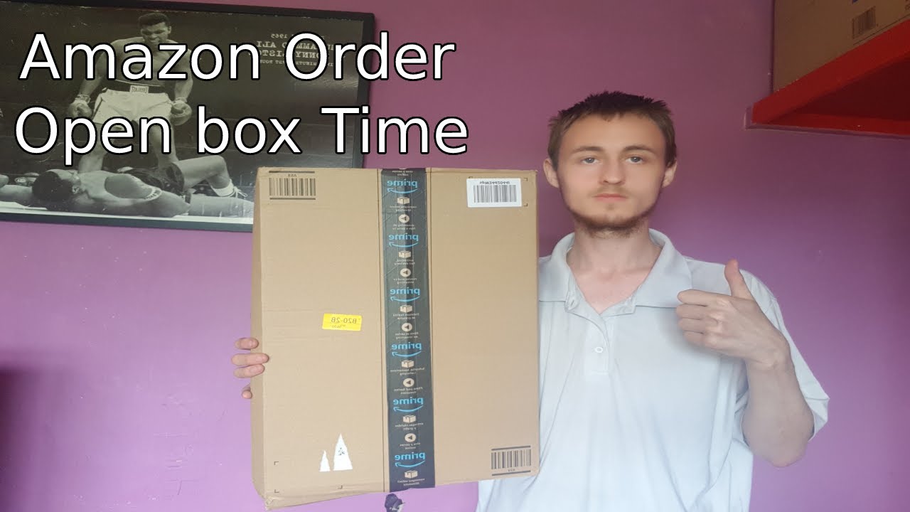 Amazon order! box opening (TIME) - YouTube