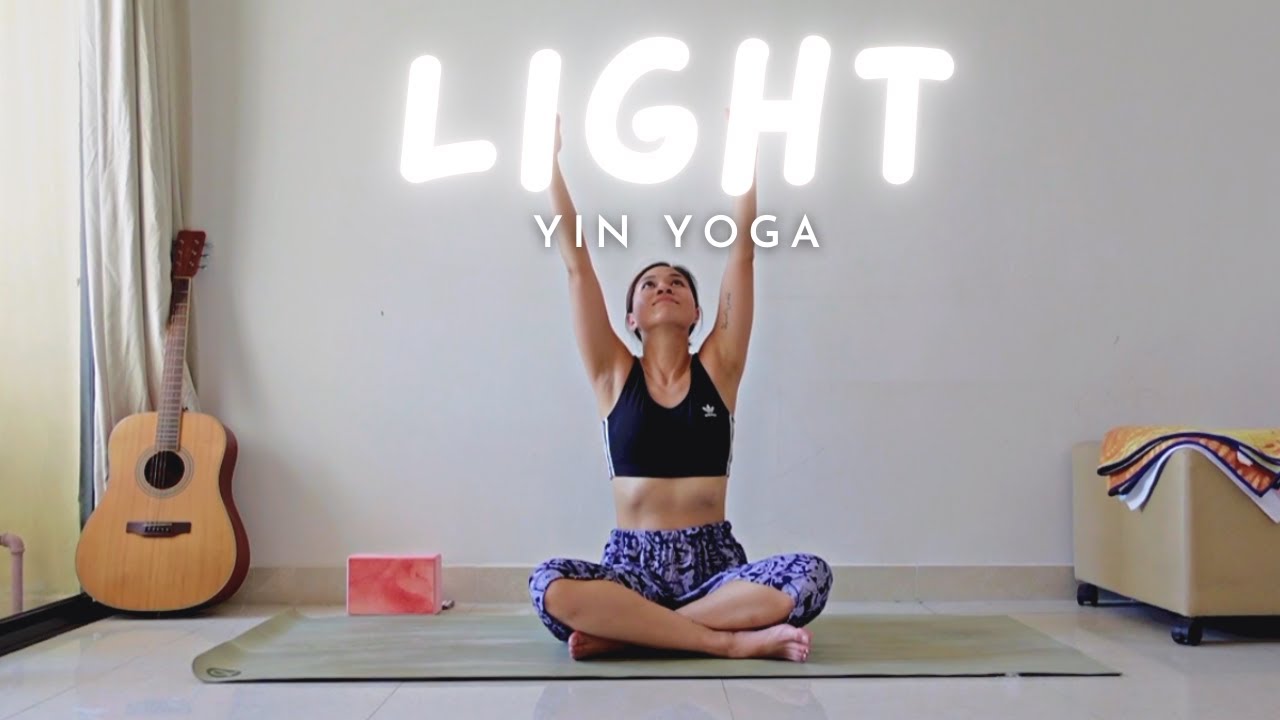 'Light' Heart Chakra Yin Yoga | 28 mins. - YouTube