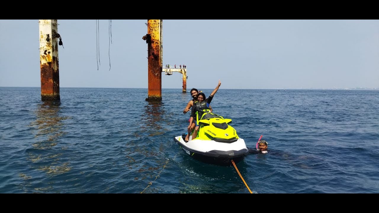 Jet Ski Tour to Thermopylae Sierra ship - YouTube