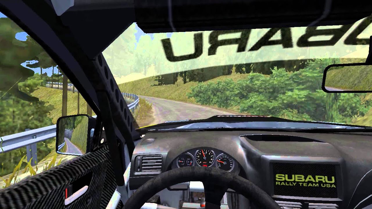 rFactor Monster Energy Subaru Rally Car (4.39.335@ Shomaru Road - YouTube