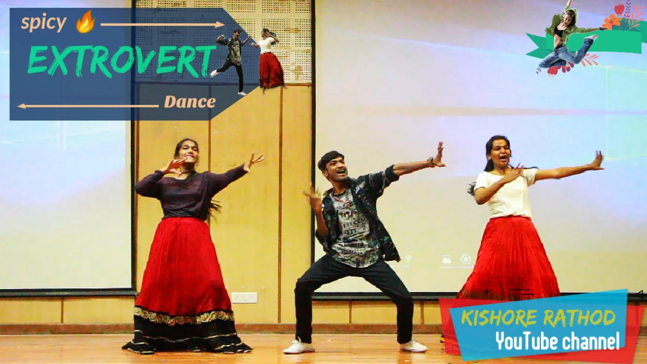 Extrovert , Spicy 🔥 dance performance by Vardhaman students ...
