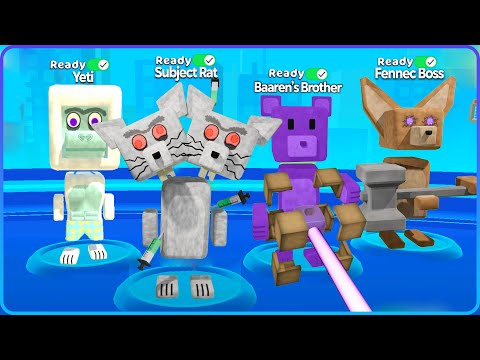 Multiplayer Mimics Bosses vs Origin Bosses Super Bear Adventure Gameplay Walkthrough